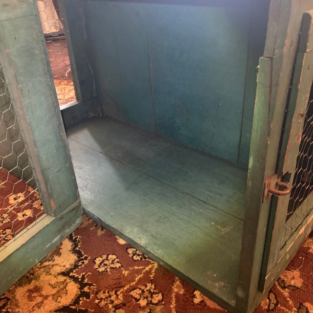 Antique Country Poultry Cage Table | Chairish