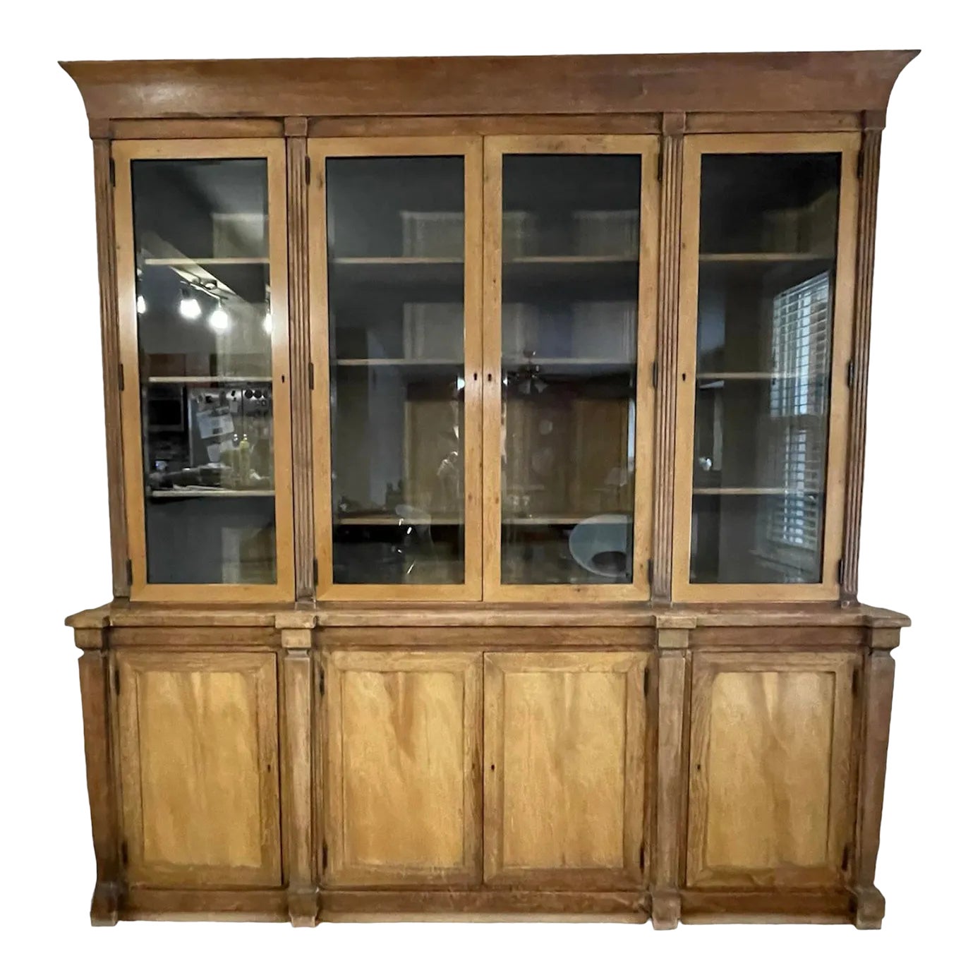 Mid 20th Century Modern Breakfront | Chairish