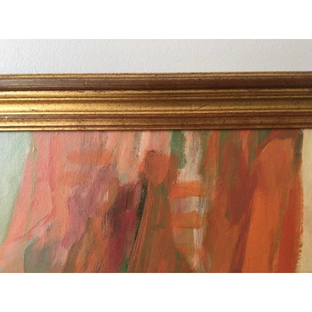 1970s Still Life Tablescape Acrylic Painting by Glo Sessions, Framed ...