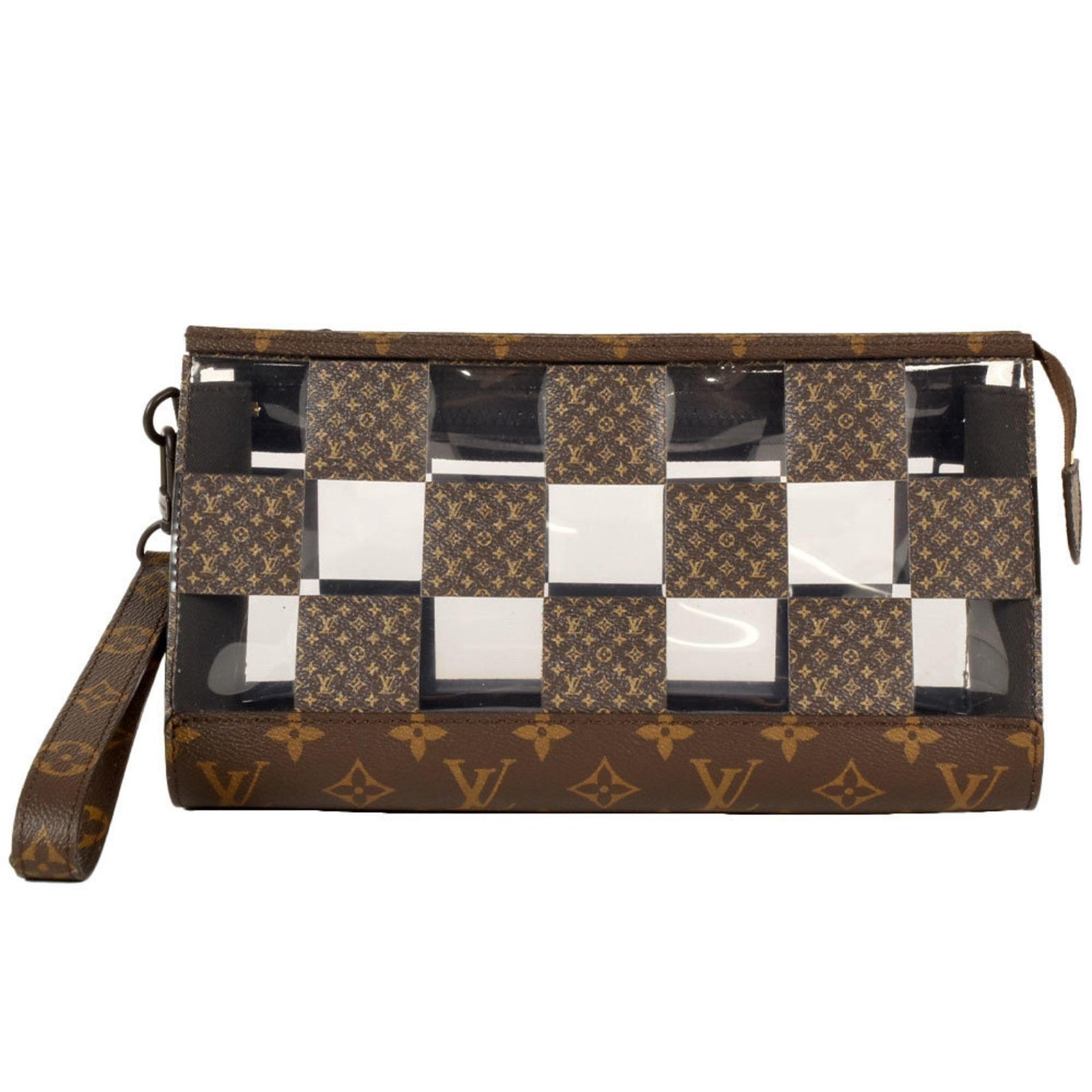 Louis Vuitton Chess Clutch Bag | Chairish