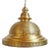 Contemporary Brass Bell Pendant Light Large | Chairish