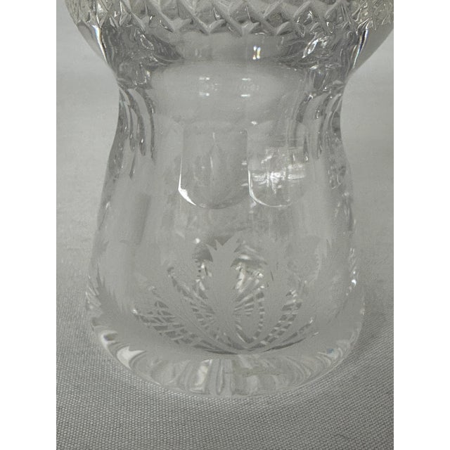 Edinburgh Crystal Vintage Cordial Decanter With Stopper, Thistle ...