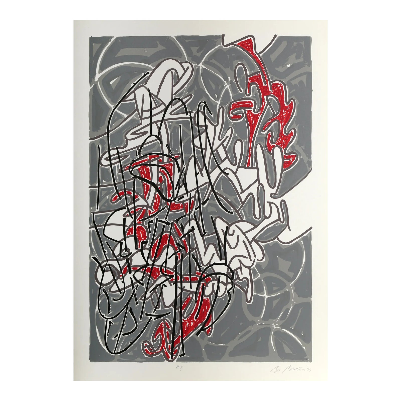 Bayard Series #8, Bruce Porter Serigraph, Signed and Numbered in Pencil ...
