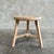 Custom Reclaimed Elm Wood Side Table | Chairish