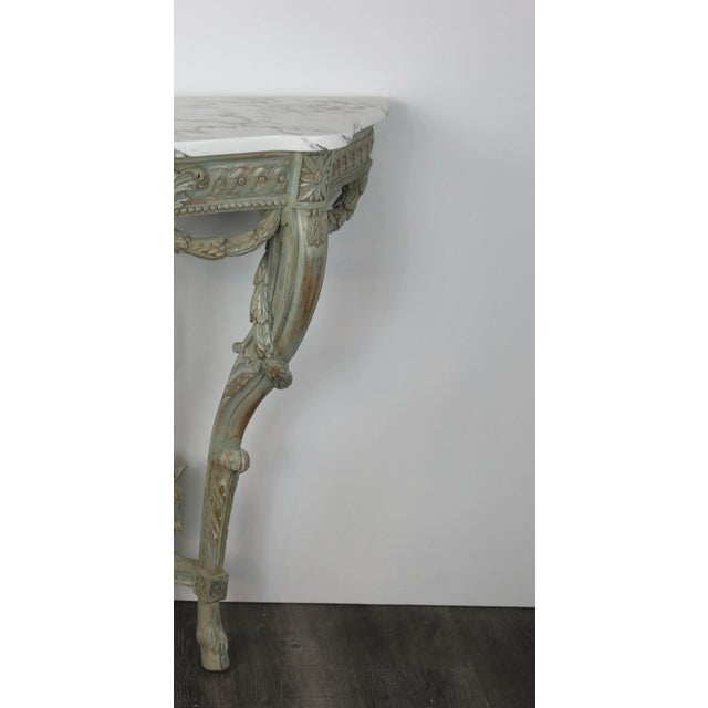 Pair of Vintage Console Tables in 19th Century Rococo Style. | Chairish