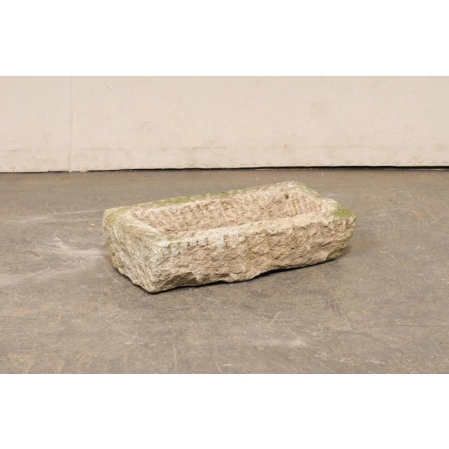 Antique Spanish Carved-Stone Basin | Chairish