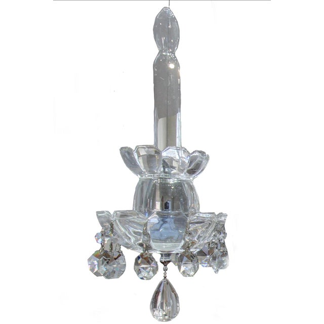 Crystal Glass Floating Candelabra by Prestige Chandelier | Chairish