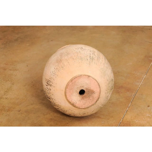 French 19th Century Biot Pottery Jar with Yellow Glaze and Dripping ...