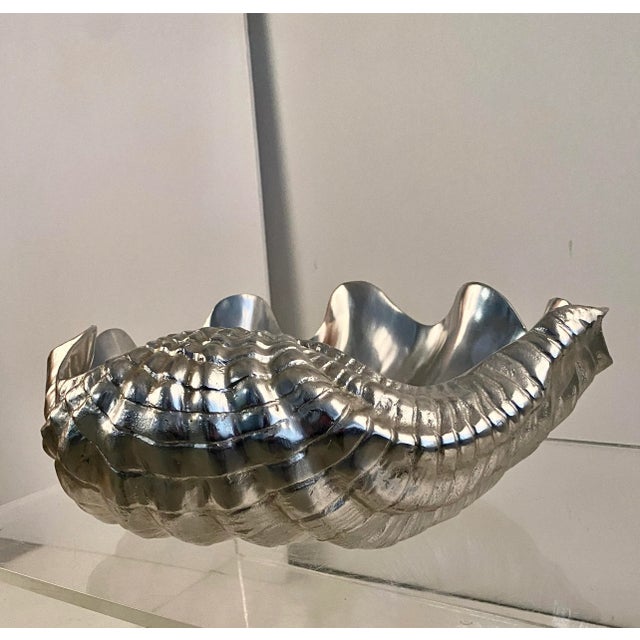 Arthur Court Large Clam Shell Bowl | Chairish