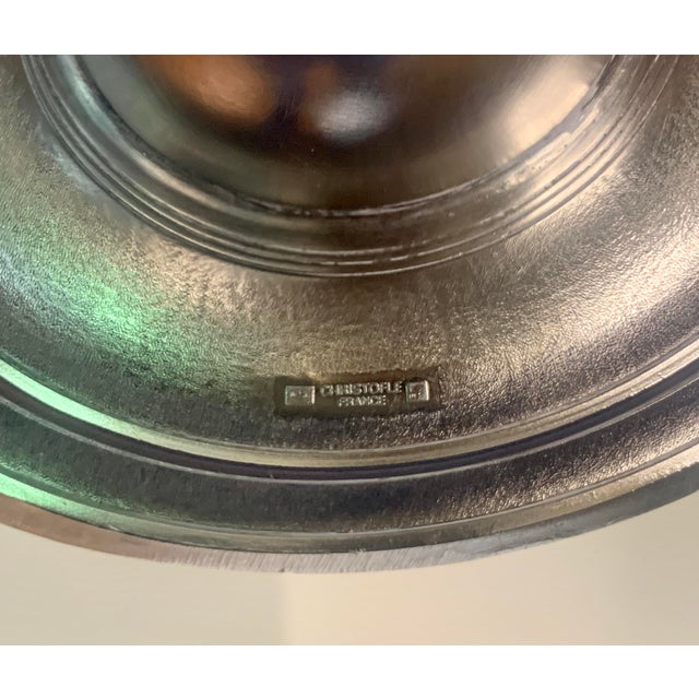 1960's Silver-Plate Christofle Pitcher With Ebony Wood Handle | Chairish