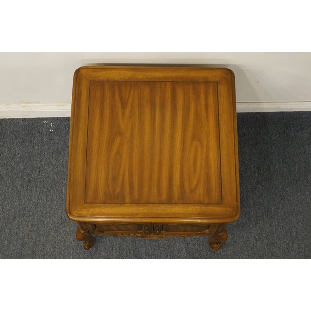 Weiman Furniture Walnut Louis XVI French Provincial 24" Banded Accent ...