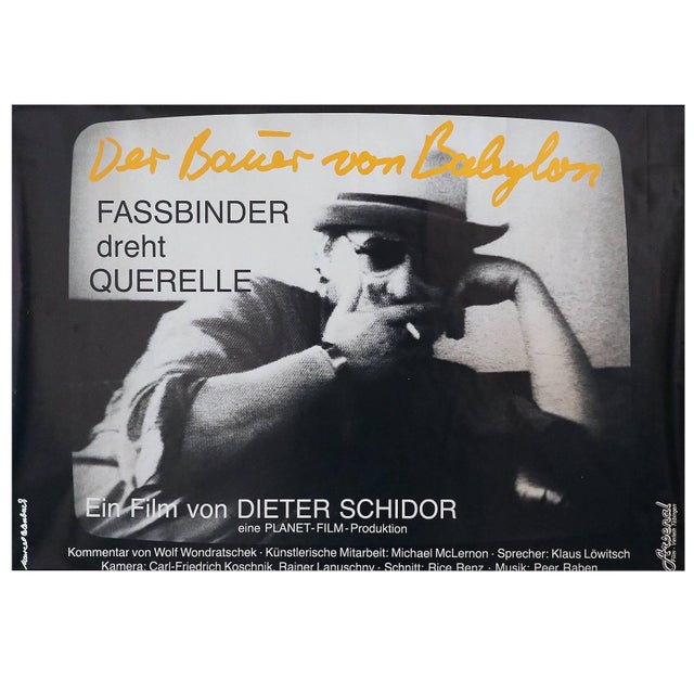 1982 The Wizard of Babylon R.W. Fassbinder Poster | Chairish