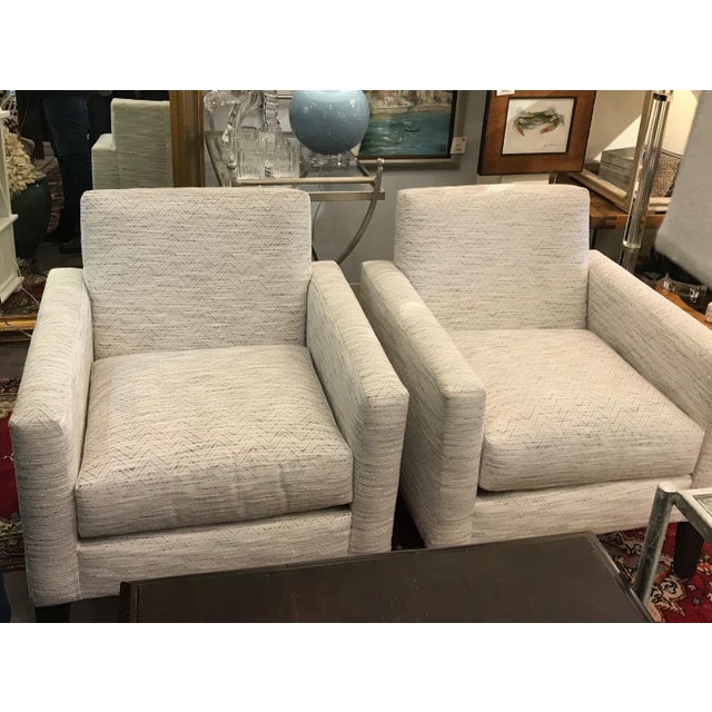 Modern Transitional Occasional Chair | Chairish