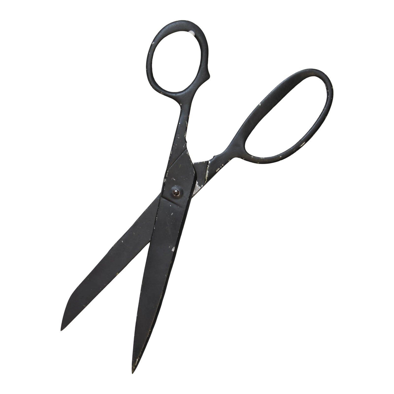 Vintage Metal Oversized Display Scissors | Chairish