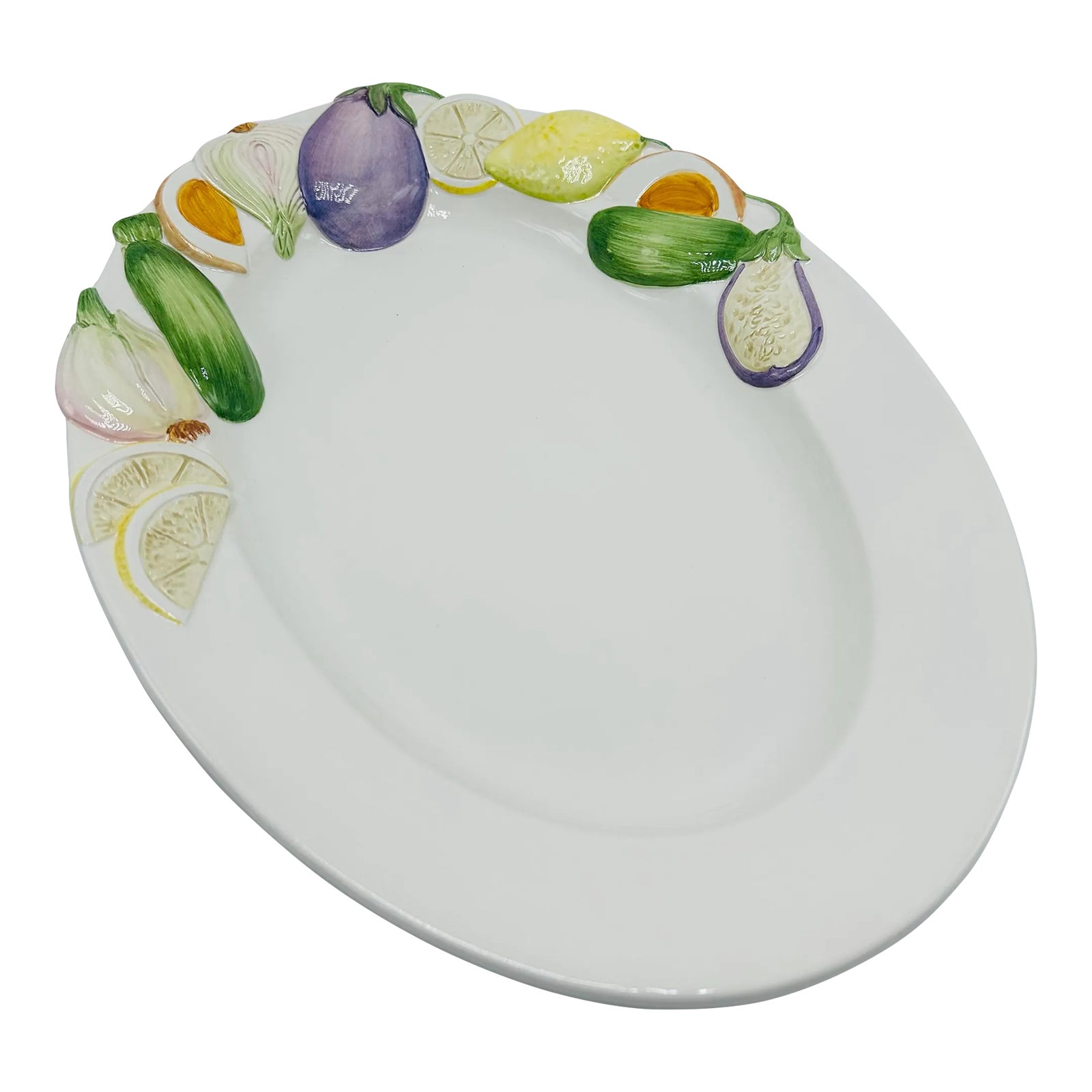 Italian Fruit and Vegetable Platter | Chairish