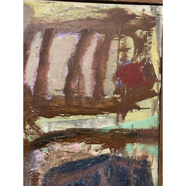 "Girl With Doll" Impasto Mid Century Abstract Expressionism Nyc Female ...