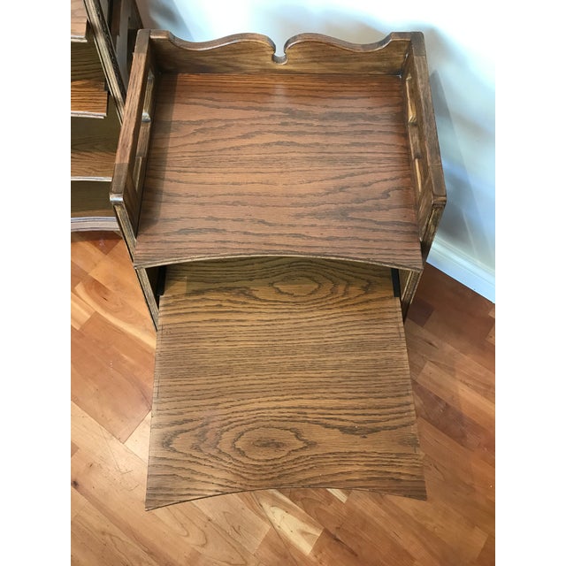 Romweber Viking Oak End Table Nightstands Magazine Shelf 5712 5-950 ...