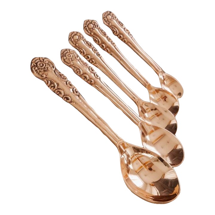 CMK Vintage Inspired Measuring Spoons Set of 5 | Chairish