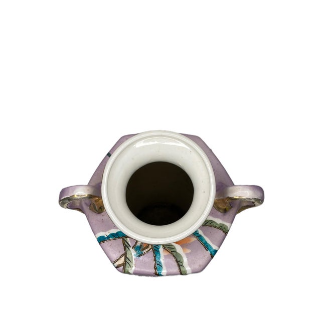 Antique Nishiki Royal Nippon Raised Moriage Vase | Chairish