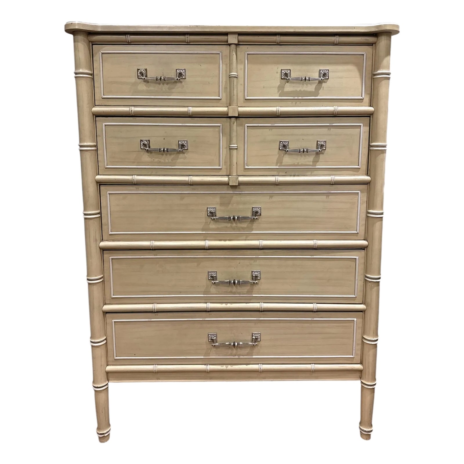1960s Henry Link Bali Hai Chest of Drawers | Chairish