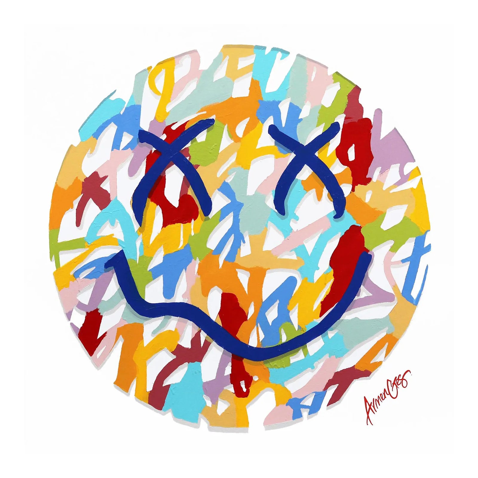 "Happy #5" Original Artwork by Armen Ges | Chairish
