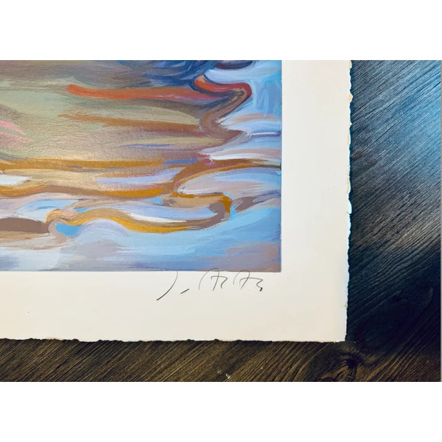 1970s John Asaro "Evening View of the Fish Market, Serigraph, Signed ...