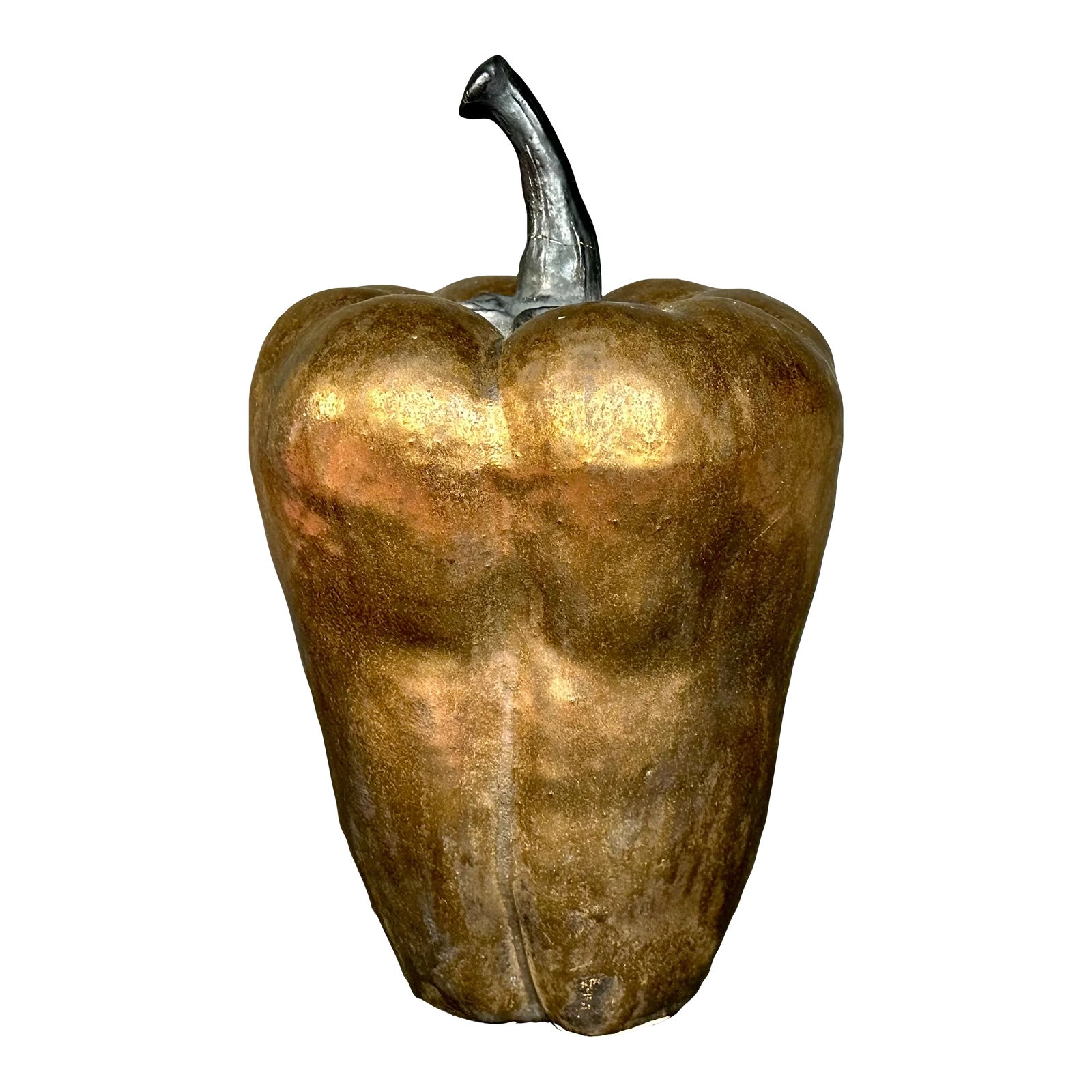 Studio Art Pottery Bell Pepper Sculpture | Chairish