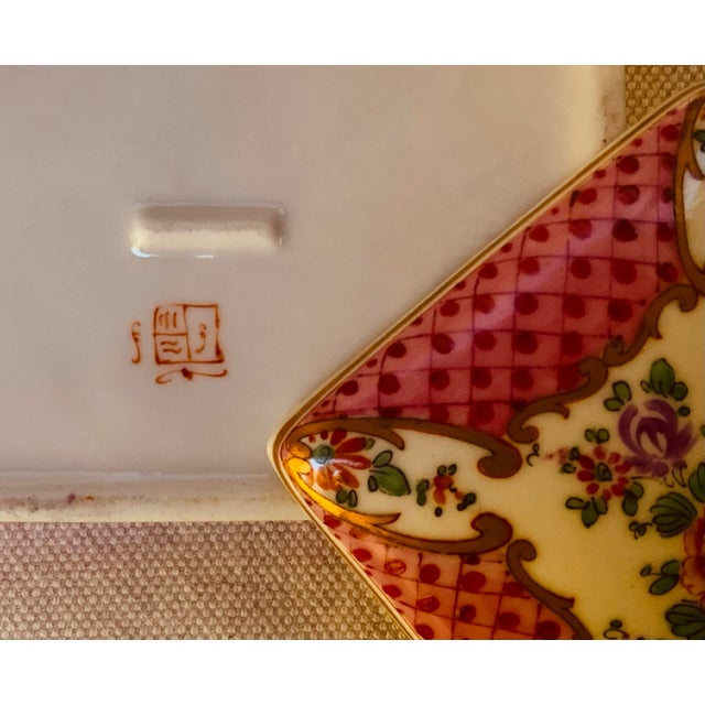 Exquisite French Belle Époque Hand-Painted Porcelain Box | Chairish