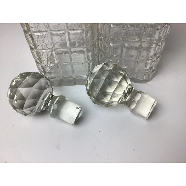 19th Century Tantalus With Two Decanters and Key- 3 Pieces | Chairish