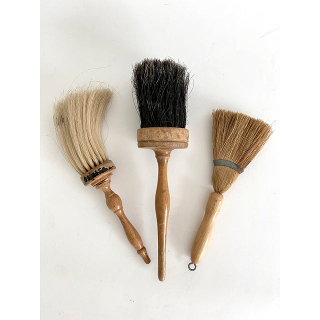 Vintage English Brush Grouping - Set of 3 | Chairish