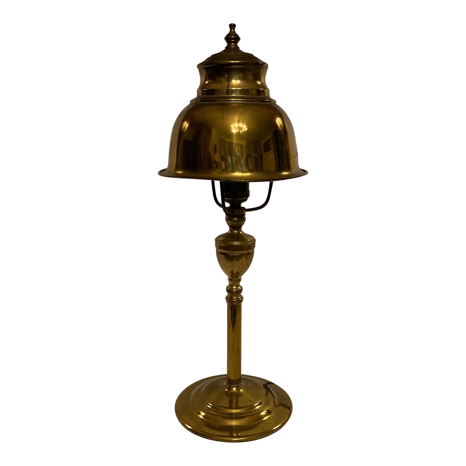 1919 Brass Pullman Train Car Lamp | Chairish
