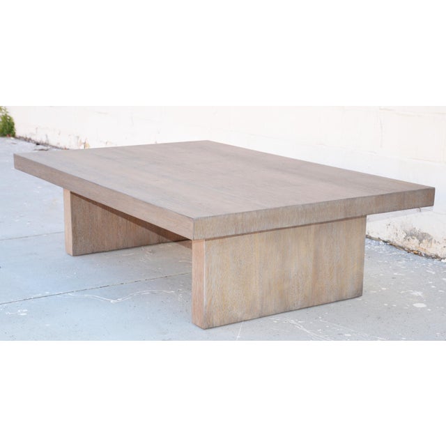 Rift Sawn Oak Coffee Table Made to Order by Petersen Antiques | Chairish