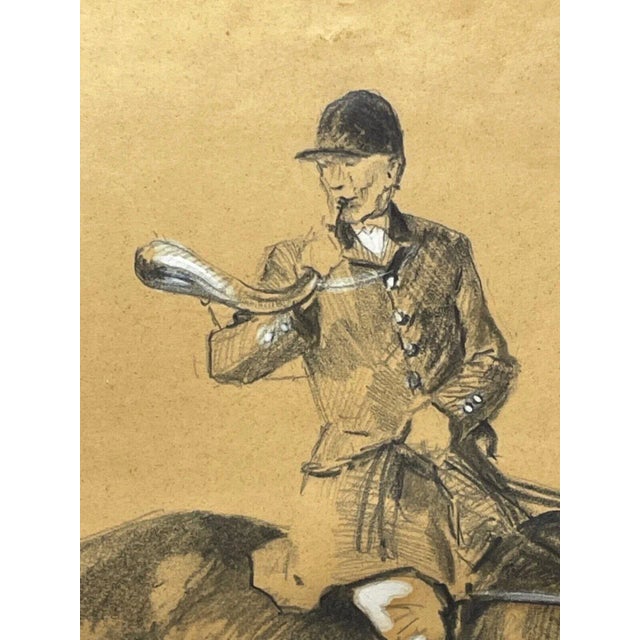 Artwork Drawing Altrincham Hunting Fox Hunters With Scent Hounds by ...
