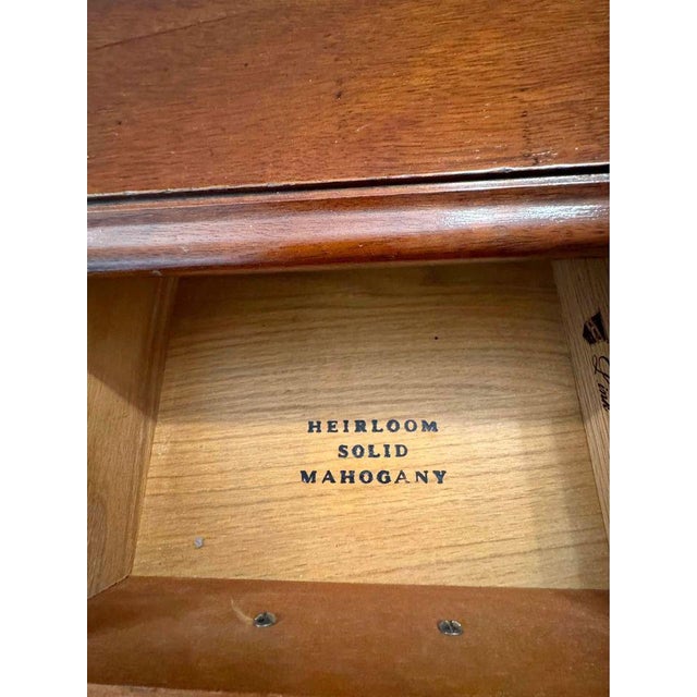 Vintage Link Taylor Heirloom Solid Mahogany 3 Drawer Georgian Console ...