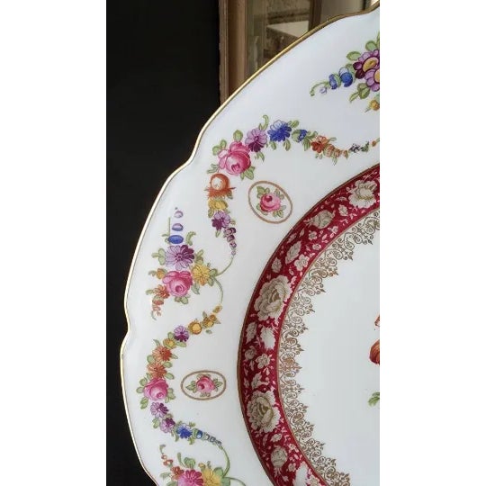 Vintage Dinnerware Dresden Dinnerware Fine Dinner Plates Set of 12 ...