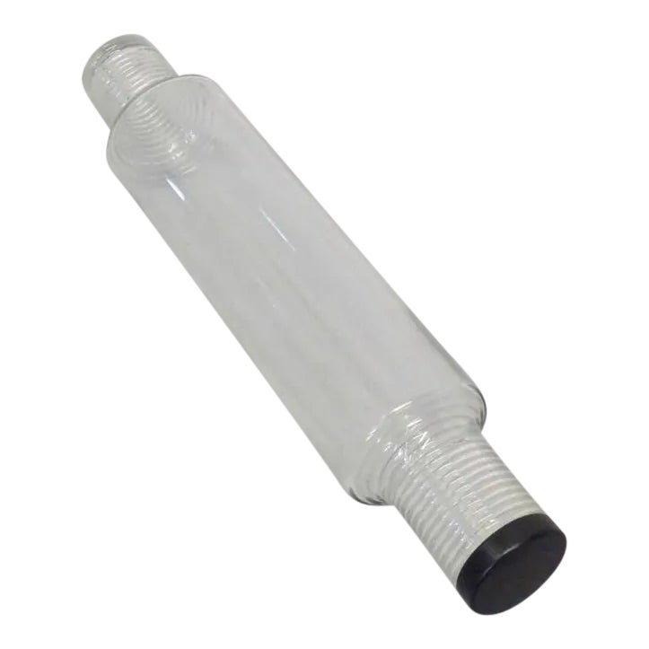 Machine Age Art Deco Kitchen Collectible Glass Rolling Pin | Chairish