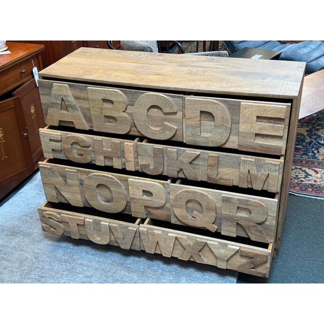 Pottery Barn Abc Dresser | Chairish