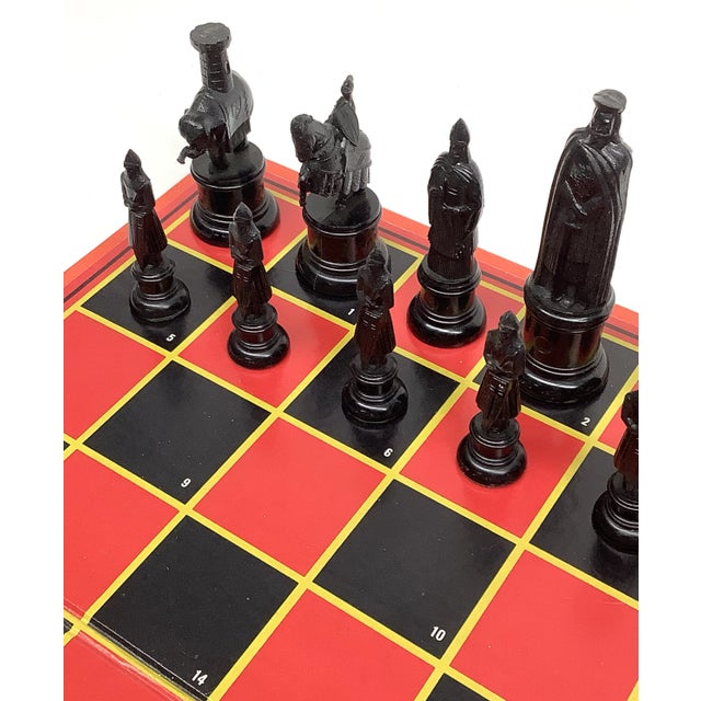 Vintage Bakelite Full Set Kingsway Chess Set | Chairish