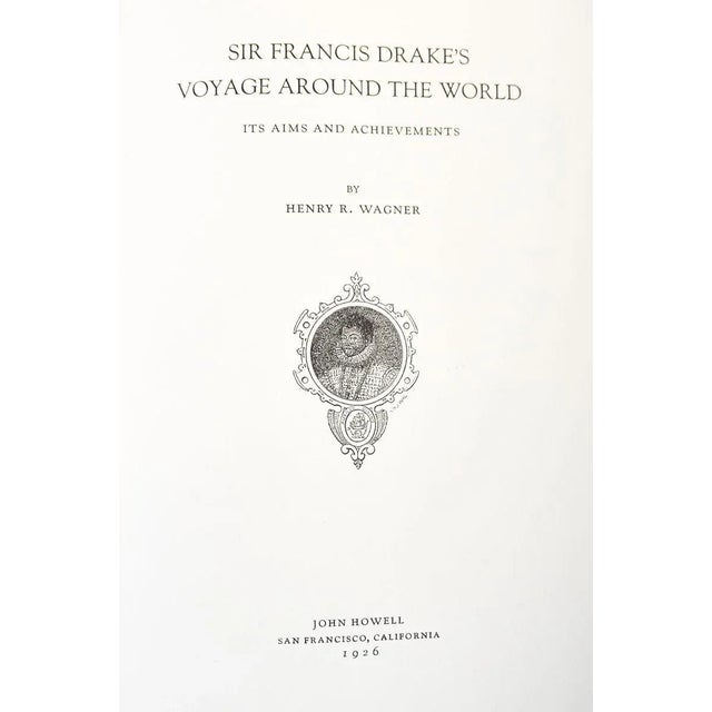 Sir Francis Drake's Voyage Around the World Book | Chairish