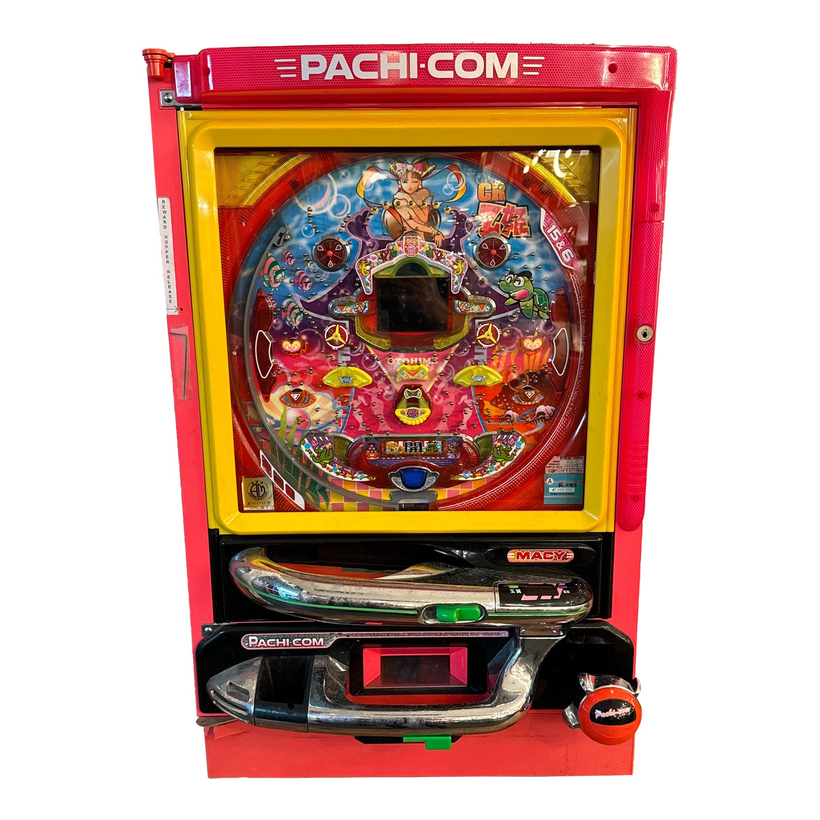 Vintage Japanese Pachi Com Pinball Machine | Chairish