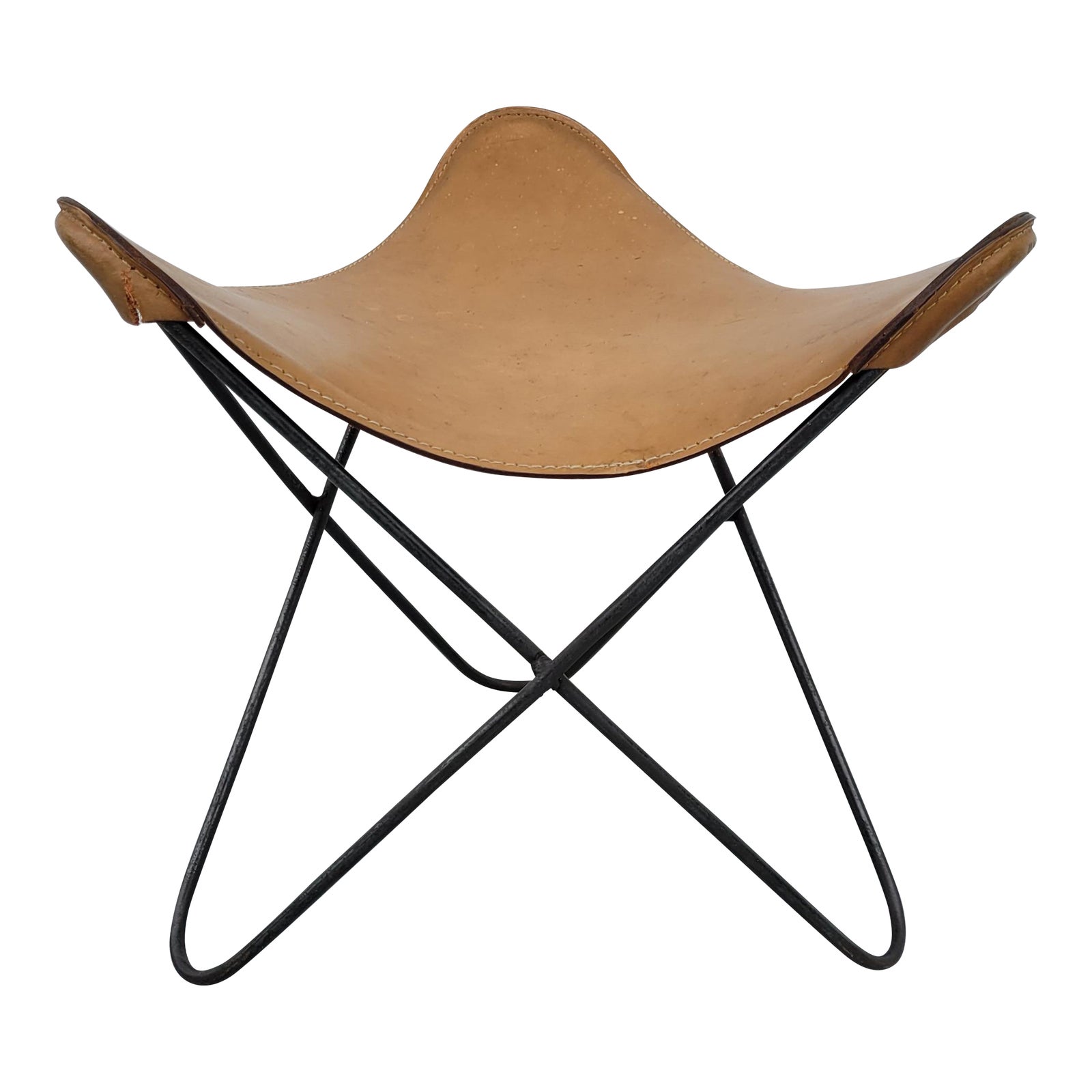 1960s Mid Century Butterfly Stool | Chairish