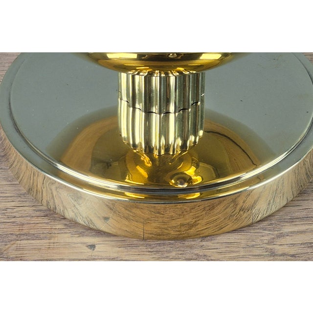 Art Deco Brass Table Lamp by Carl Drösler for Fuhrmann & Drösler ...