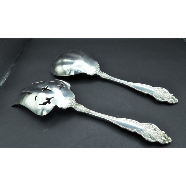 1901 Antique Reed & Barton Sterling Silver Art Nouveau Les Six Fleurs ...