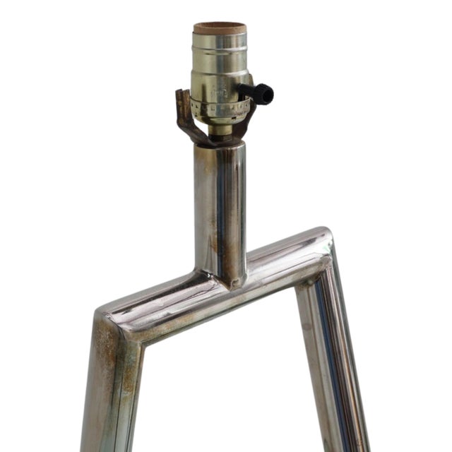 Chrome Tubular Lamp, 1970s | Chairish