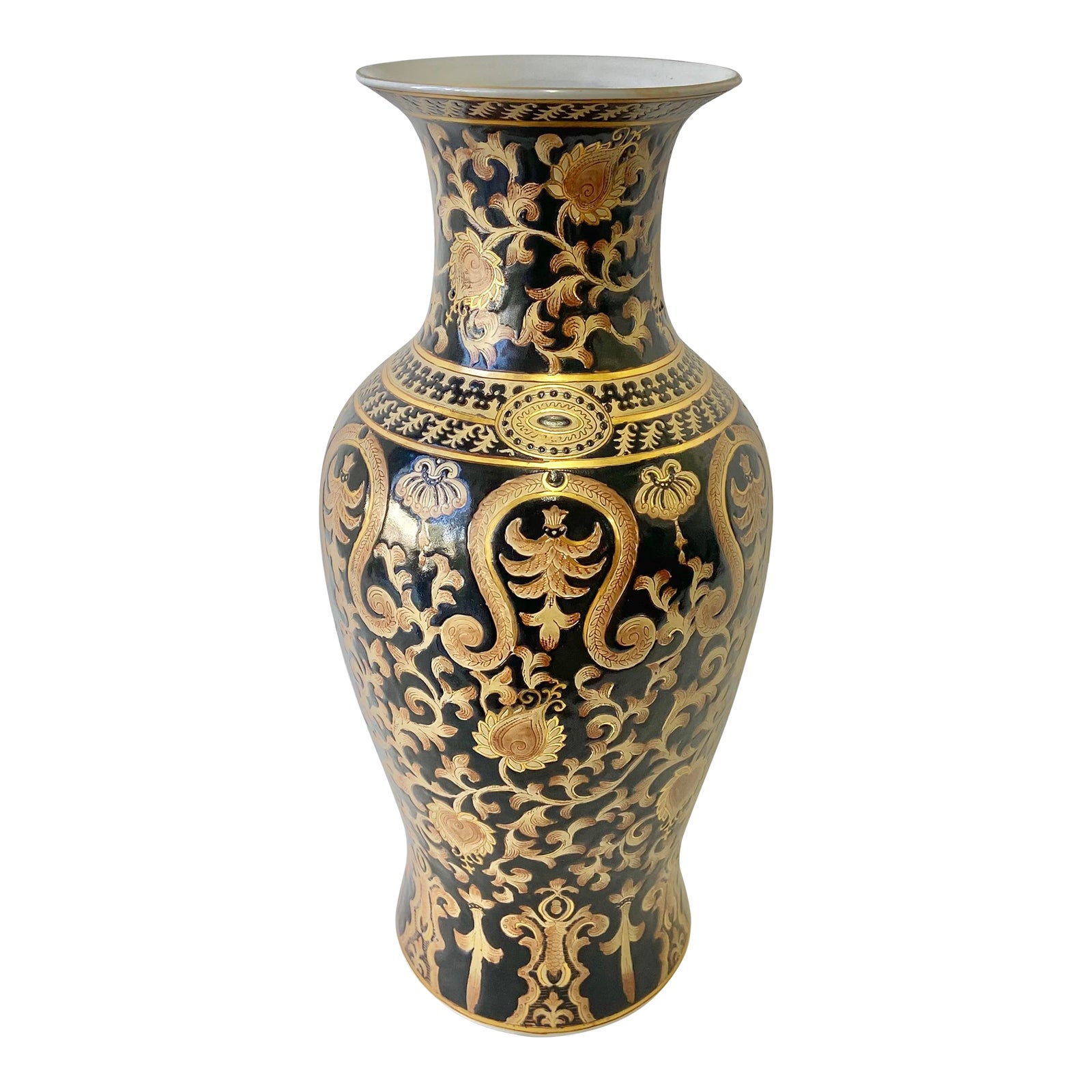 Late 20th Century Greco-Roman Style Vase | Chairish