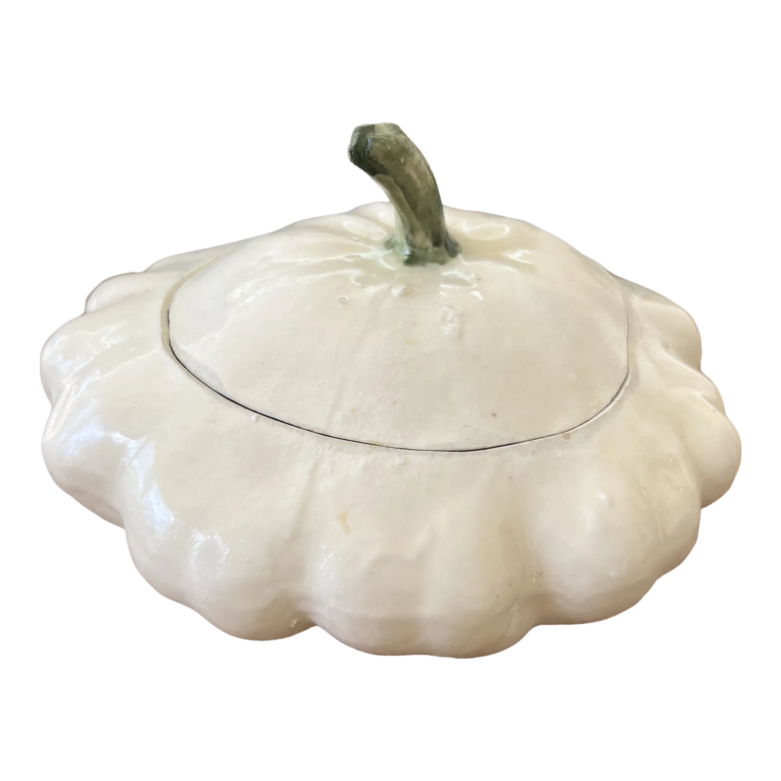 Signed Handmade Barbara Eigen Squash Sculpture | Chairish