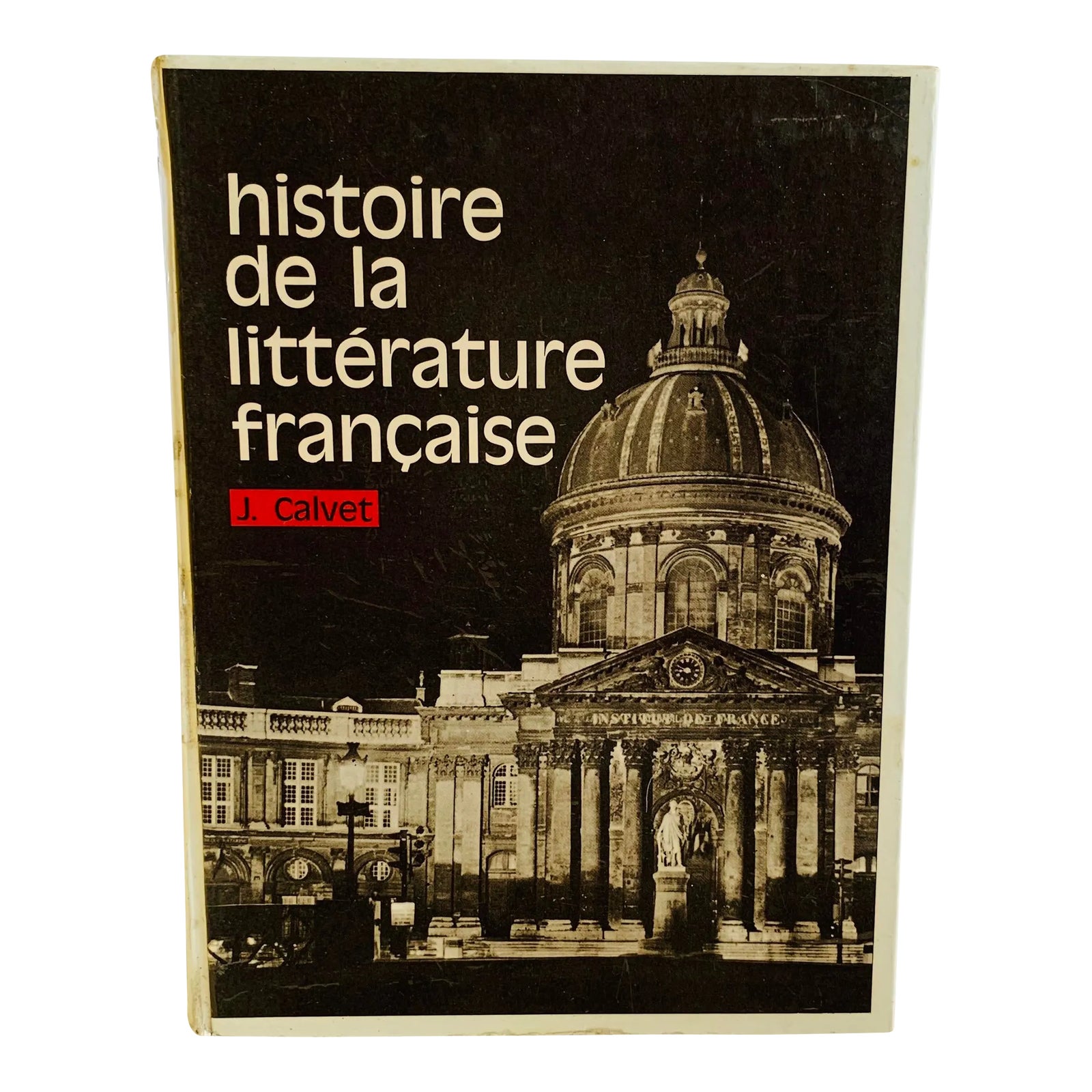 1966 Edition History of French Literature Written In French | Chairish