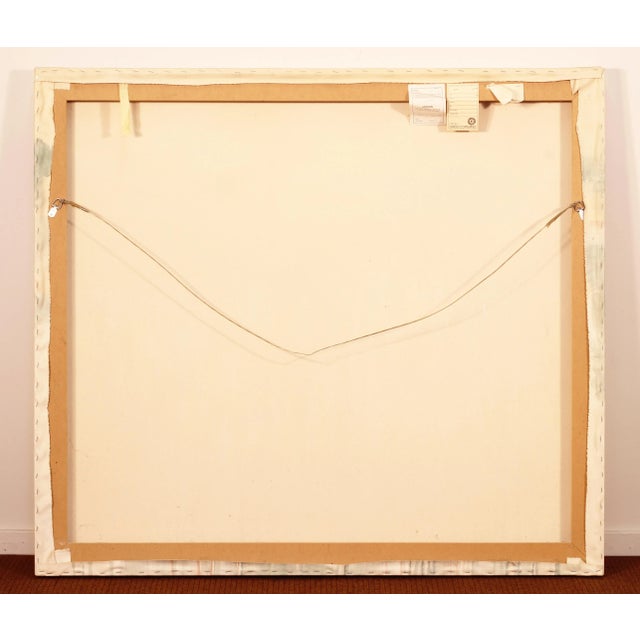 1980s Abstract Oil Painting on Canvas by Greg Copeland | Chairish