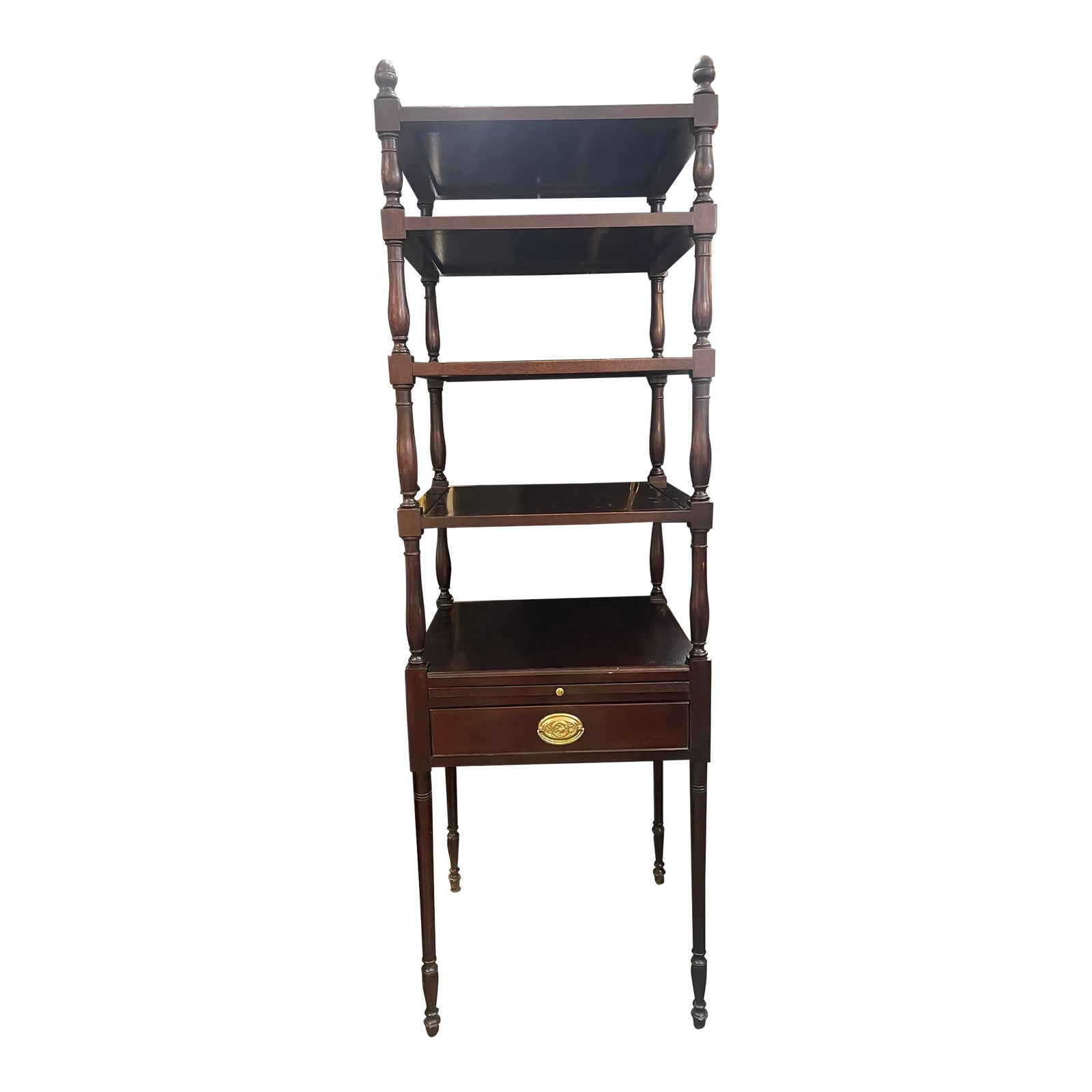 Smithsonian Institution “Senate Bill Hopper” Mahogany Etagere Writing ...