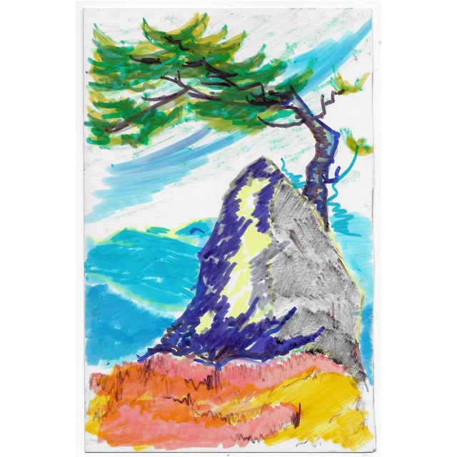 1960s Alexandra Merker Icelandic Painting | Chairish